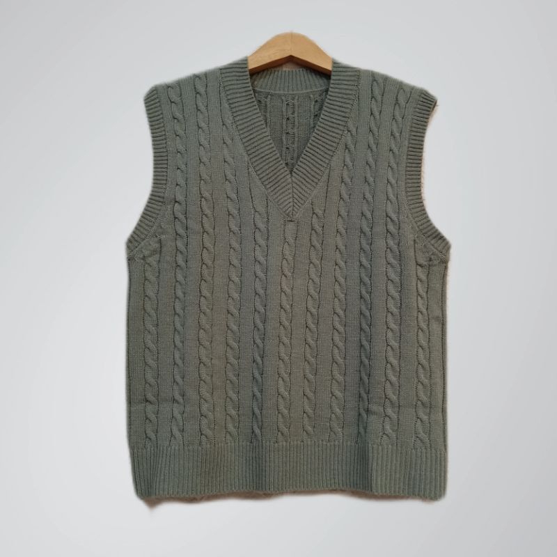 Jual Rompi rajut premium / vest rajut / rompi azura | Shopee Indonesia
