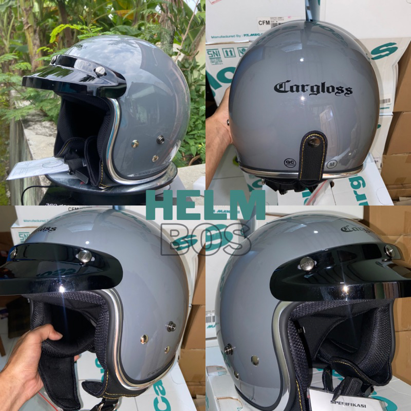 Jual Helm Cargloss spesial edition LIST CROM 100% original | Shopee ...