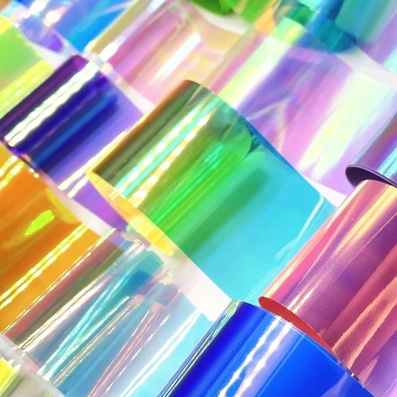 Jual COLORFUL AURORA ICE CELLOPHANE FOIL | Shopee Indonesia