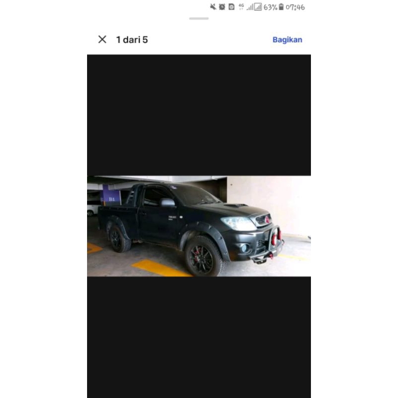 Jual over fender toyota hilux vigo single cabin | Shopee Indonesia