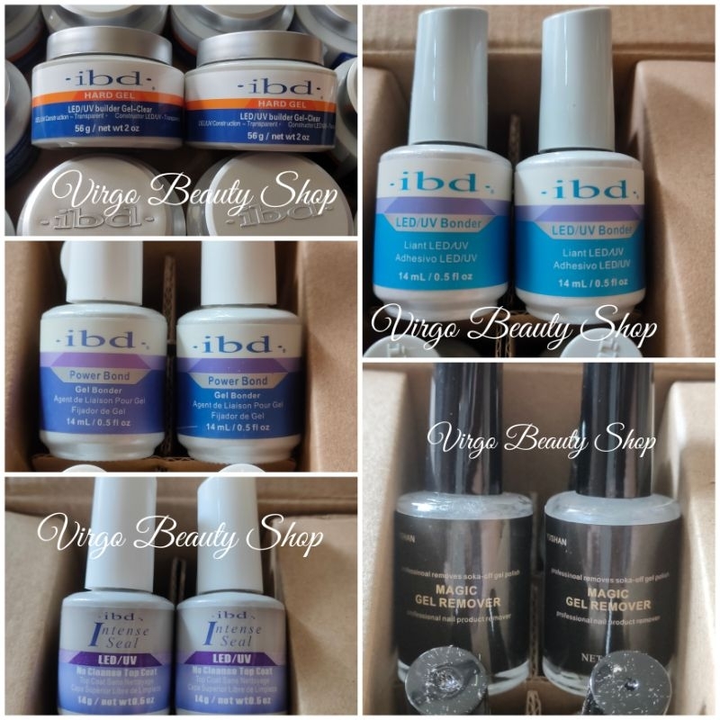 Jual iBD HARD GEL INTENSE SEAL LED/UV BONDER POWER BOND MAGIC REMOVER ...