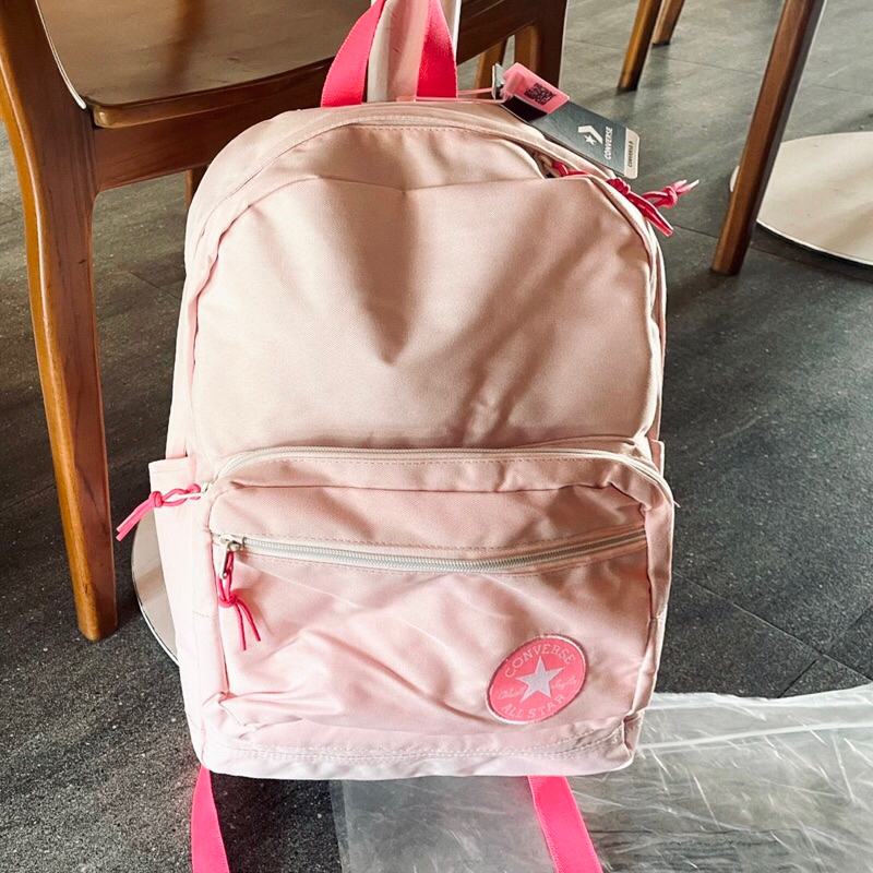 Jual BACKPACK CONVERSE ALL STAR PINK FULLTAG | Shopee Indonesia