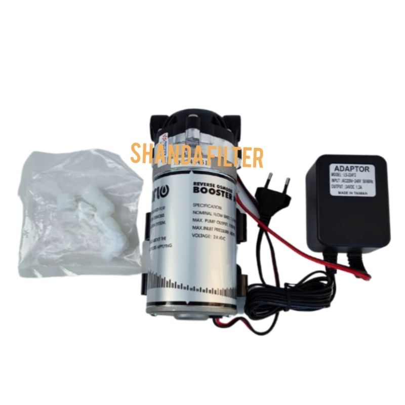 Jual Pompa RO Kemflo 24 Volt / Booster Pump 24V Reverse Osmosis ...