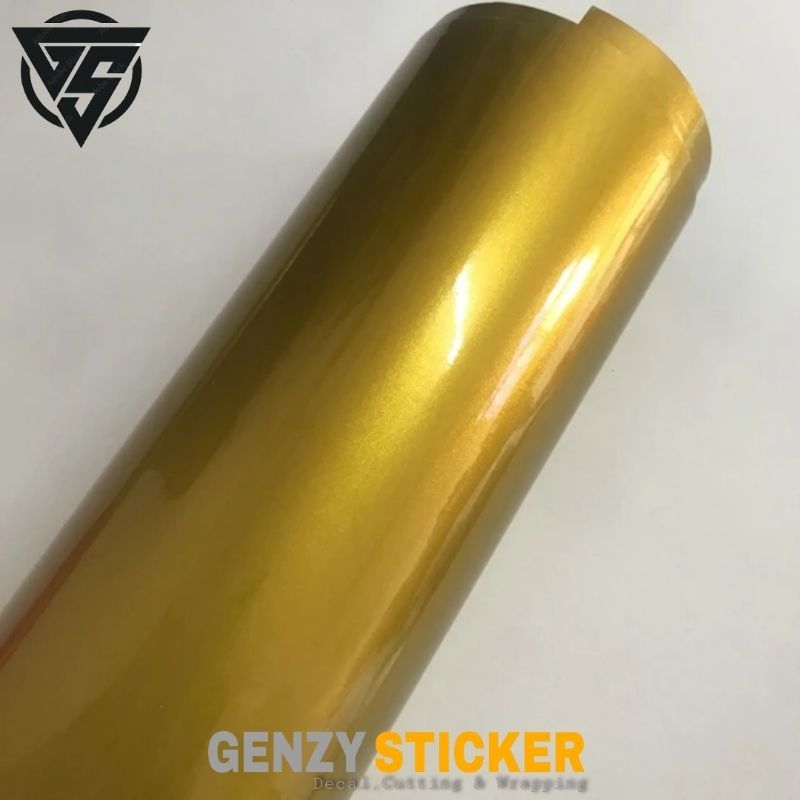 Jual Stiker skotlet merah metalik candy metalic glosy maroon sticker ...