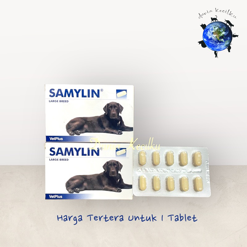 Jual Samylin Large Breed Vetplus ( 1 TABLET ) | Shopee Indonesia