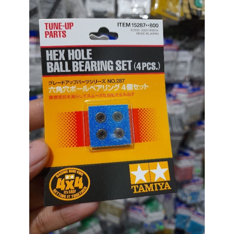 Jual TAMIYA 15287 HEX HOLE BALL BEARING SET (4PCS)BEARING RODA | Shopee ...