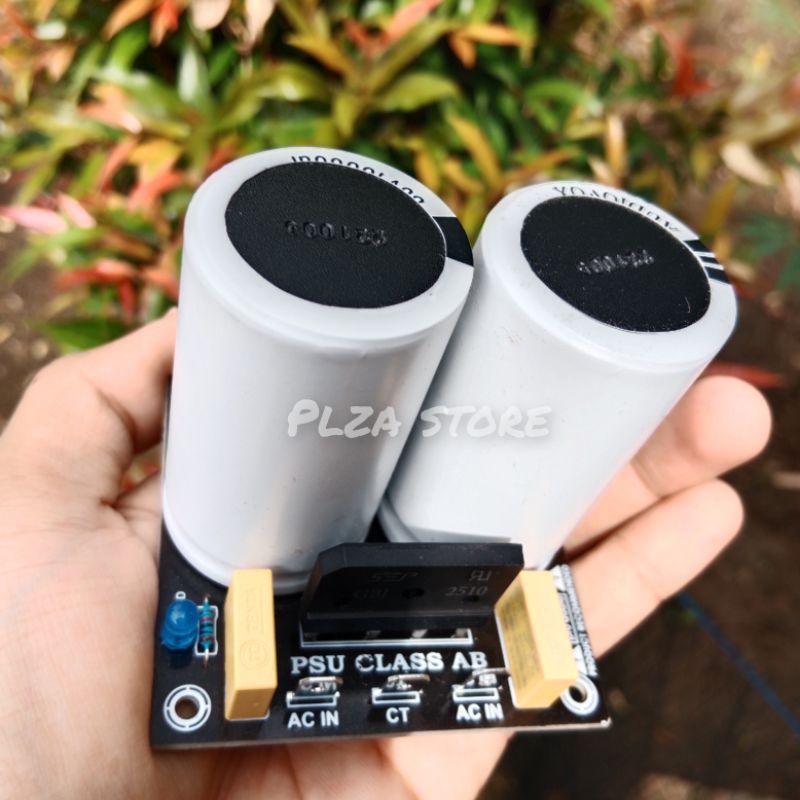 Jual PSU isi 2 elko 80v 10000uf audiovox PSU class AB power amplifier ...