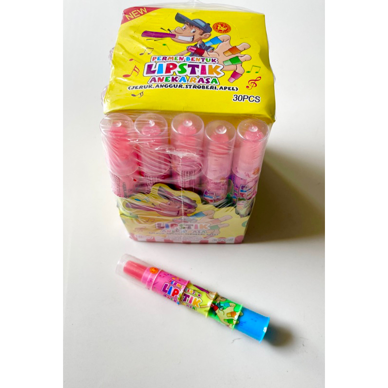 Jual Permen Jari Tangan rasa aneka buah Box isi 30 pcs Loli permen ...
