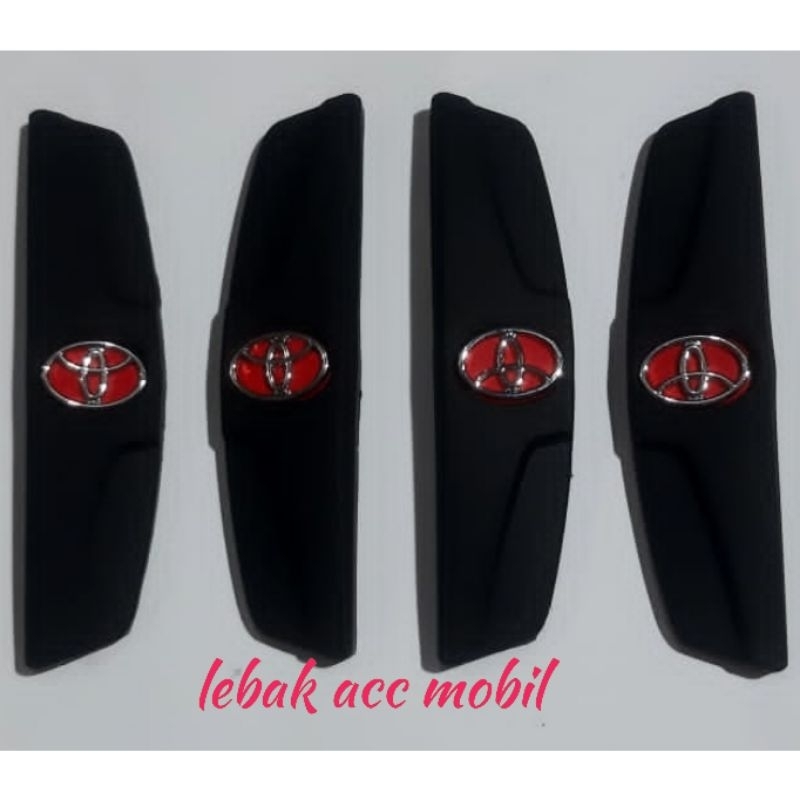 Jual door guard / doorguard pintu mobil Toyota innova lama logo merah ...