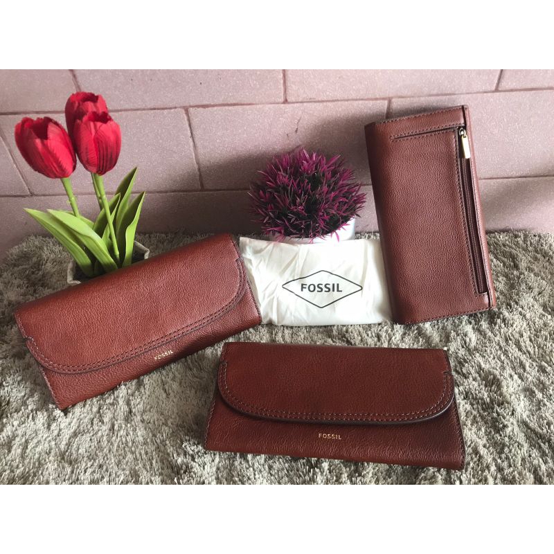 Jual Dompet FOSSIL sale leather | Shopee Indonesia