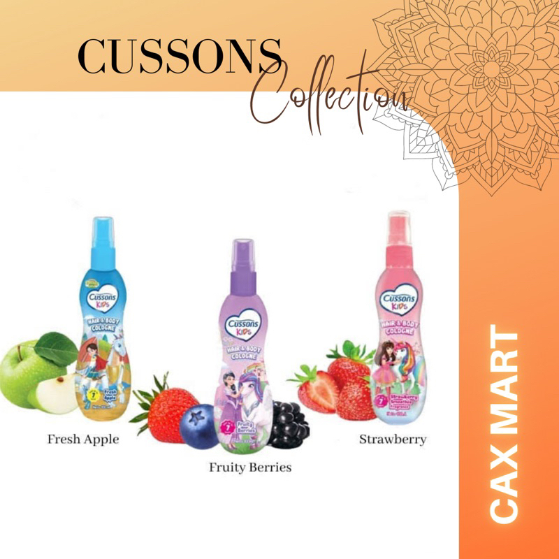 Jual CUSSONS Kids Cologne 100 ml / Parfum Anak - Anak | Shopee Indonesia