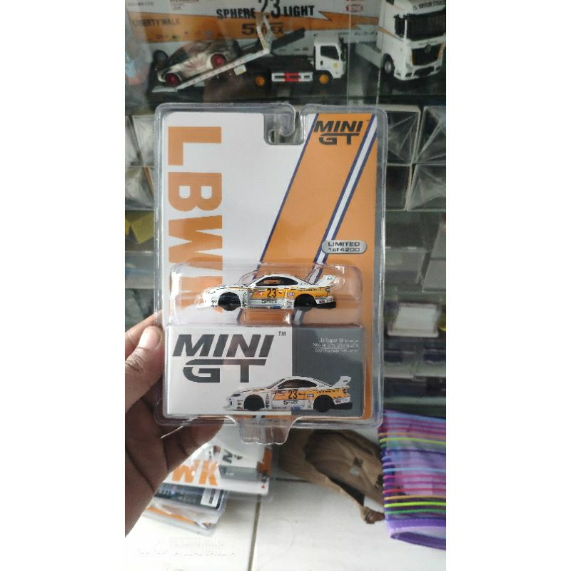 Jual mini gt 434 LB-super silhoutte nissan silvia s15 #23 blister segel ...