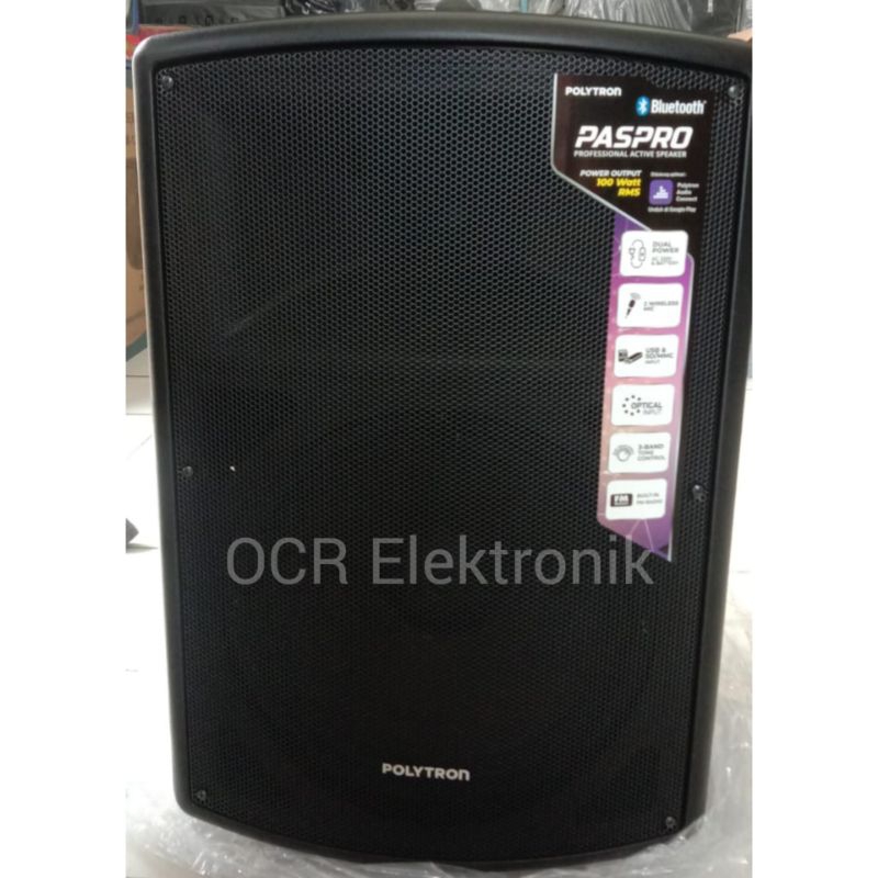 Jual Speaker Portable POLYTRON PAS PRO 12F3 Dengan Bluetooth dan FM ...