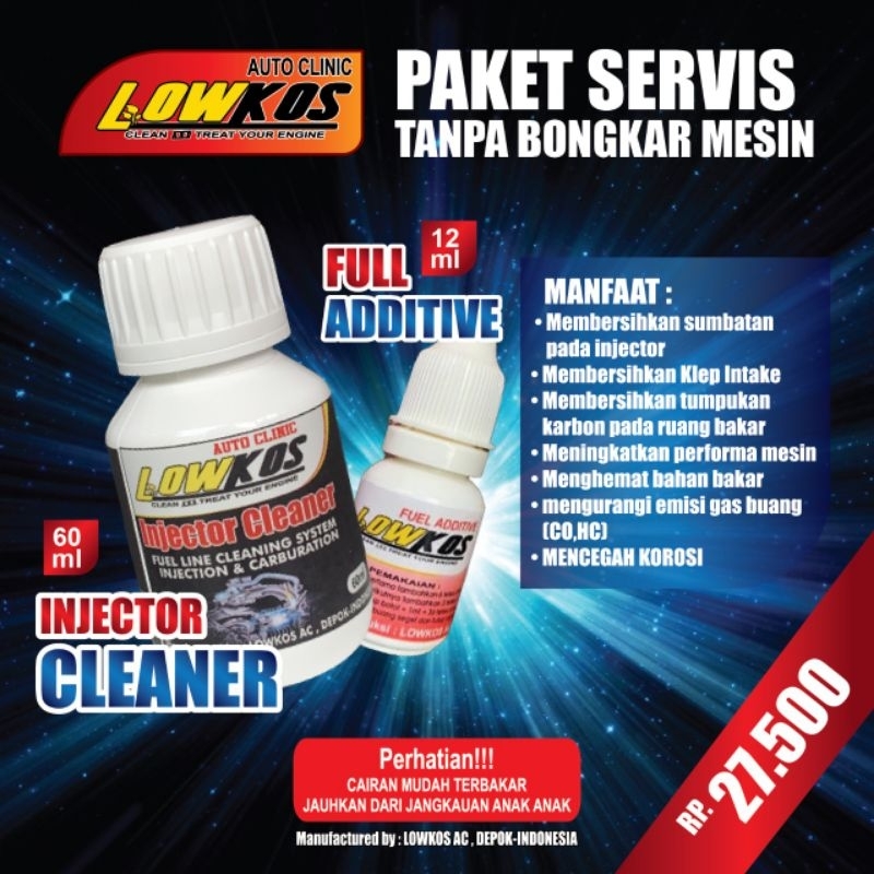 Jual PAKET SERVIS Tanpa Bongkar Mesin Motor Mobil Injector Cleaner ...