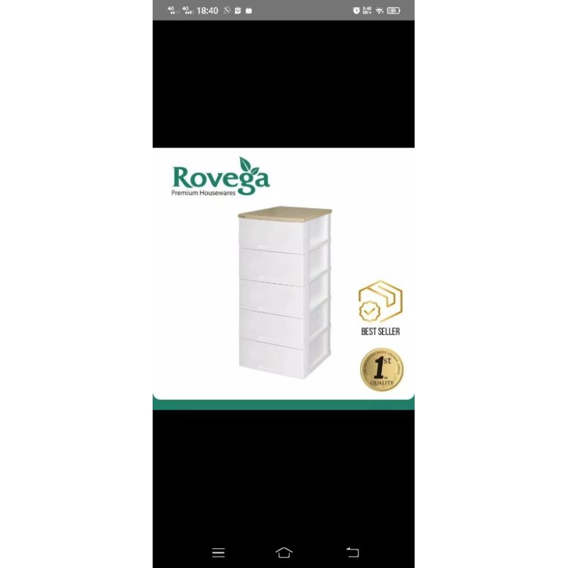 Jual Kabinet / Lemari Plastik Rovega 7 Susun MagnumI | Shopee Indonesia