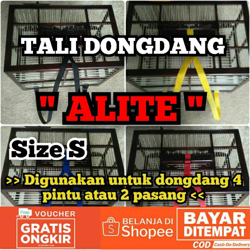 Jual Tali dongdang, sangkrip, sangkar merpati 4 pintu / 2 pasang ...