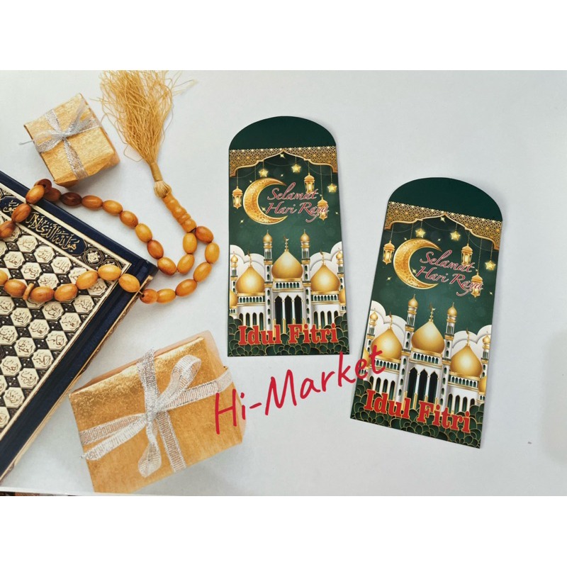 Jual AMPLOP LEBARAN/ ANGPAO LEBARAN IDUL FITRI ISI (10 LEMBAR) UKURAN ...