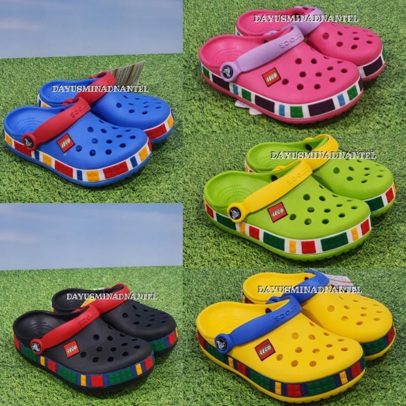 Jual CROCS LEGO / SENDAL CROCS ANAK / CROCS ANAK / CROCS LEGO CLOG ...