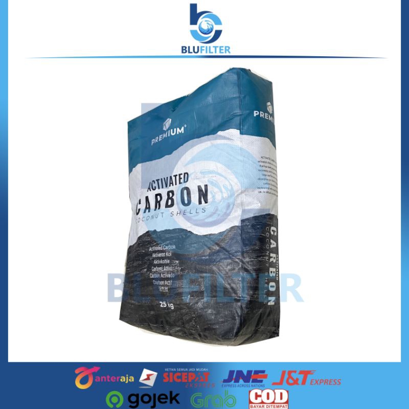 Jual KARBON AKTIF PREMIUM / ACTIVATED CARBON PREMIUM 25 KG IODINE 1000 ...