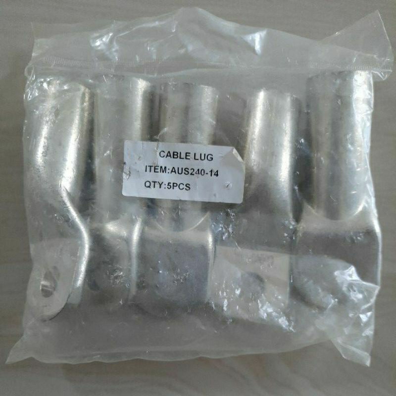 Jual Skun kabel / Cable Lug AUS/CU-240 sqmmX14mm/AUS-240 sqmm X14 mm ...