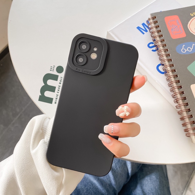 Jual SOFTCASE PROCAMERA HITAM IPHONE 11 X XR 12 13 14 14 PRO 14 PROMAX ...