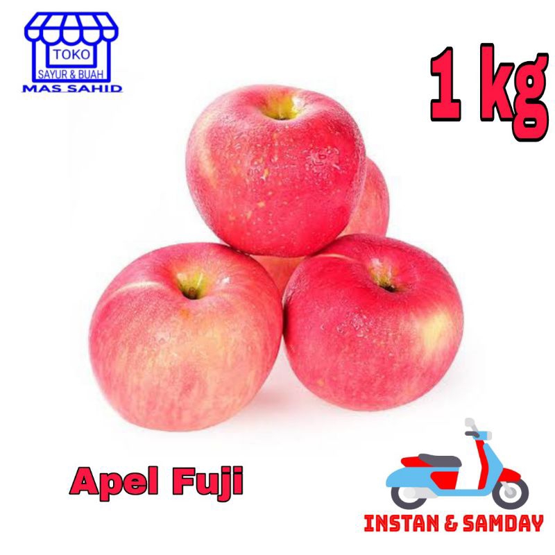 Jual Buah Apel Fuji Apel Merah 1 kg | Shopee Indonesia