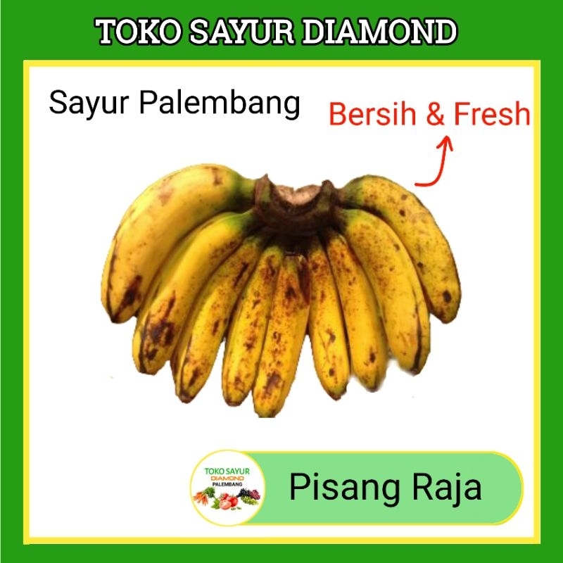 Jual Pisang Raja Per Sisir - Fresh Palembang | Shopee Indonesia