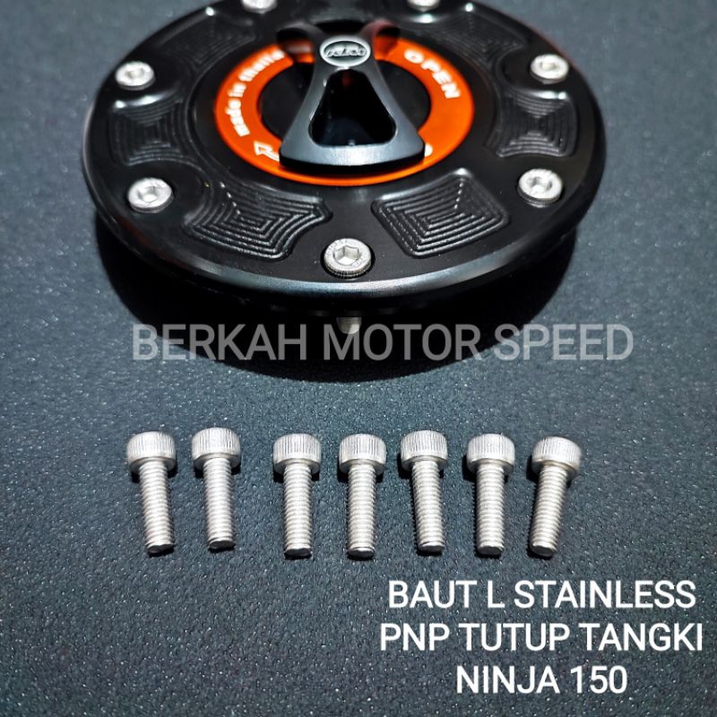 Jual BAUT L TUTUP TANGKI NINJA R SS RR ZX VICTOR SSR BAUT L STAINLESS TUTUP TANGKI NINJA 2 TAK ...