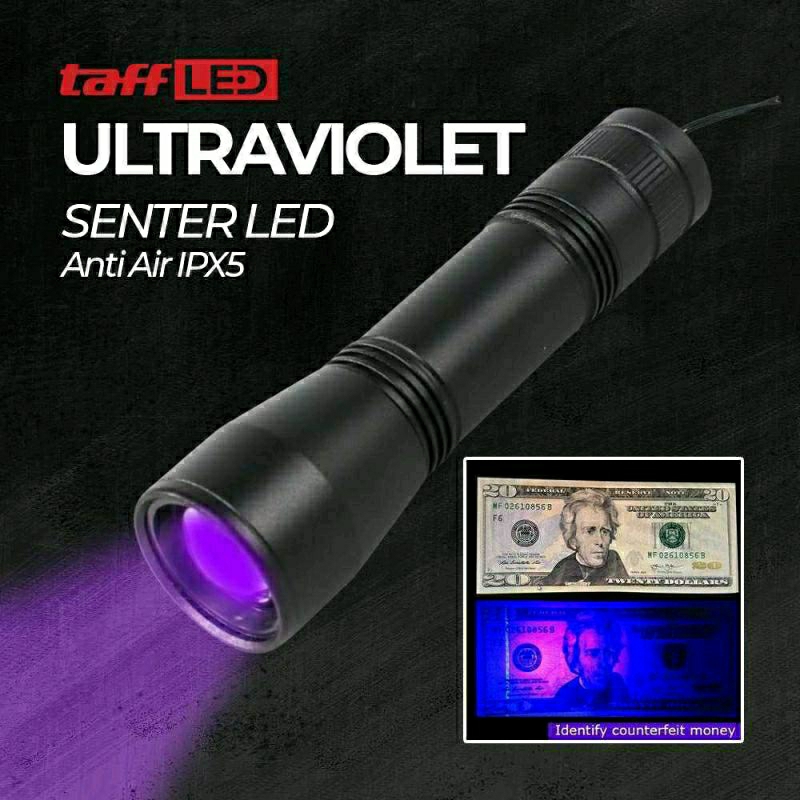 Jual TaffLED Senter LED Ultraviolet Light With Zoomable - CT1 | Shopee ...