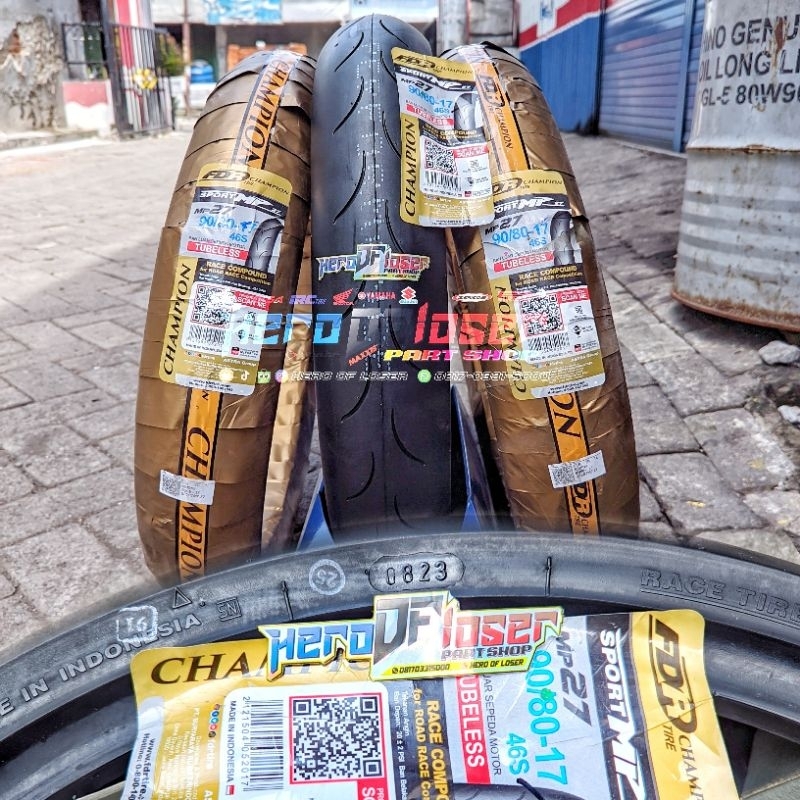 Jual Ban FDR MP27 Champion 90/80-17 90 80 14 Thn pembuatan 2025 harga 1 ...