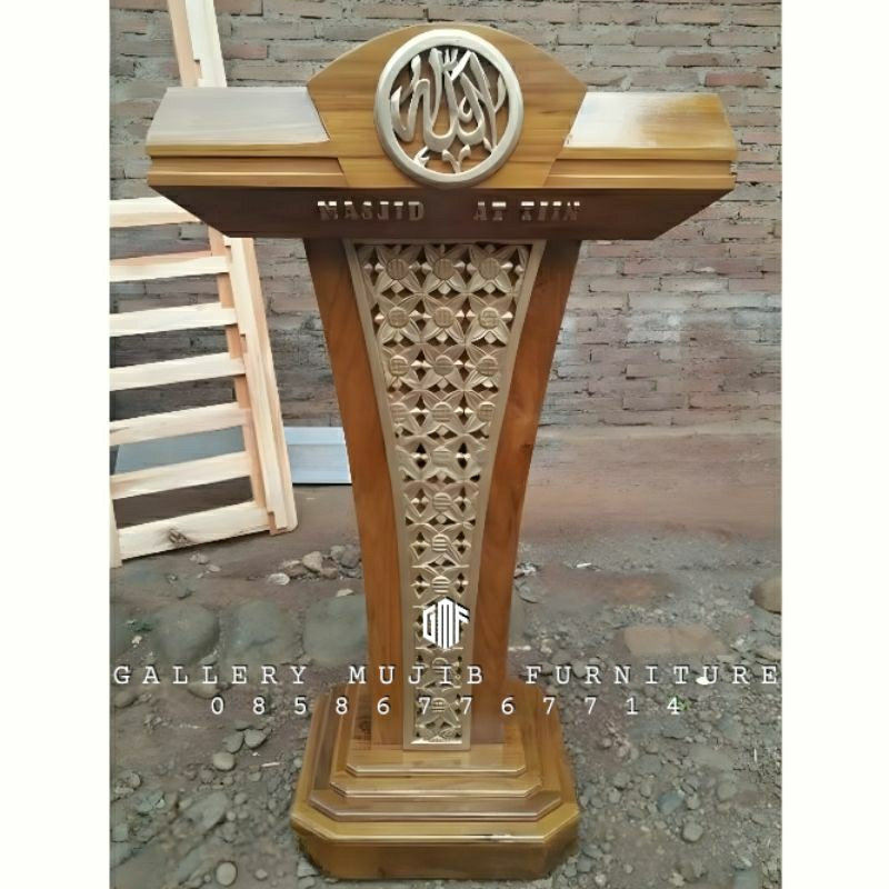 Jual PODIUM MIMBAR PIDATO MINIMALIS MIMBAR PODIUM MUSHOLLA PODIUM ...