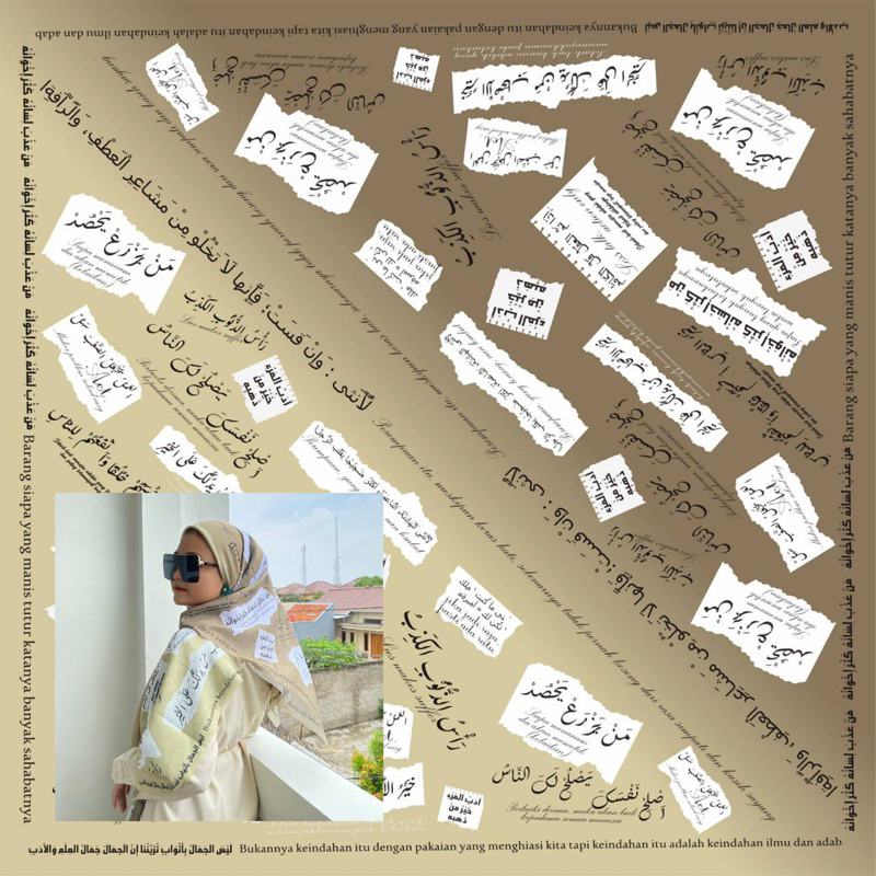 Jual JILBAB NEWSPAPER/HIJAB KORAN ARAB/JILBAB PEGON ARAB/JILBAB ARABIC ...