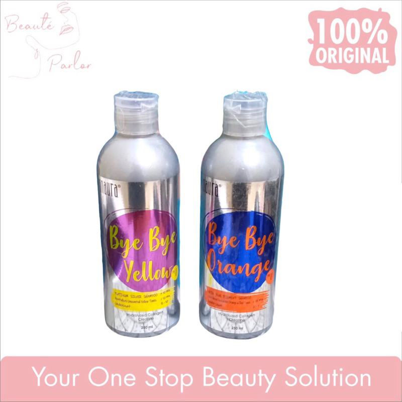 Jual Inaura Bye Bye Yellow Platinum Silver Shampoo 250 ml I Inaura Bye Bye Orange Platinum ...