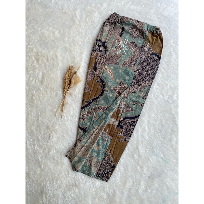 Jual Rok Batik Span belahan Samping | Rok Kerja | Shopee Indonesia