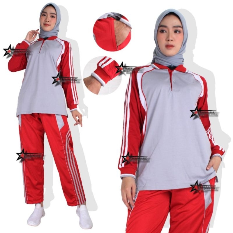 Jual SERAGAM SETELAN OLAHRAGA / STELAN TRENING OLAHRAGA / SETELAN BAJU ...