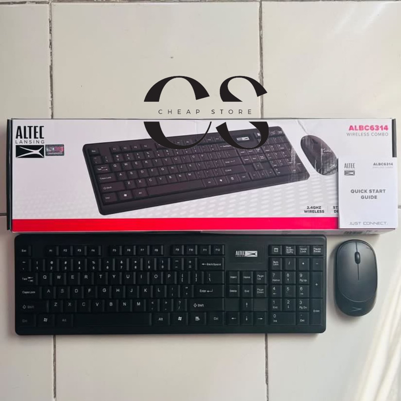 Jual KEYBOARD COMBO WIRELESS ALTEC LANSING ALBC6314 | Shopee Indonesia