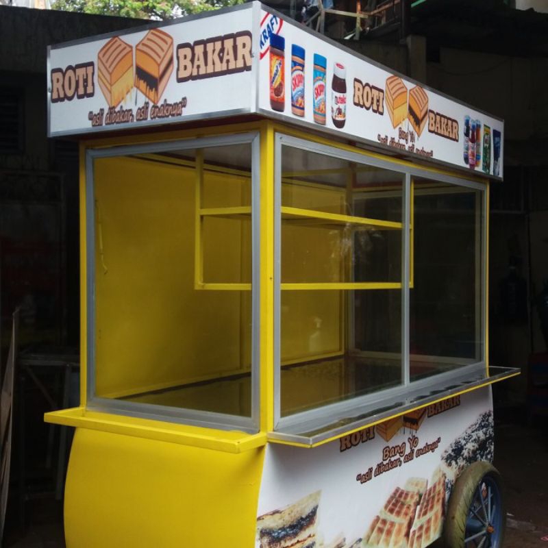 Jual Gerobak Kebab/ Roti Bakar Ropang | Shopee Indonesia