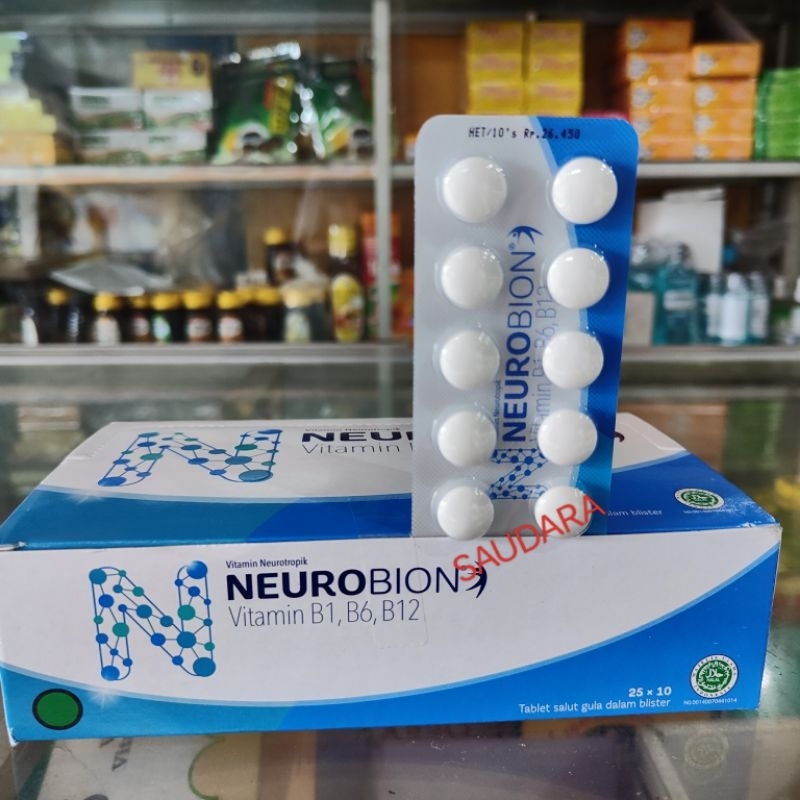 Jual NEUROBION TABLET ISI 10'S | Shopee Indonesia