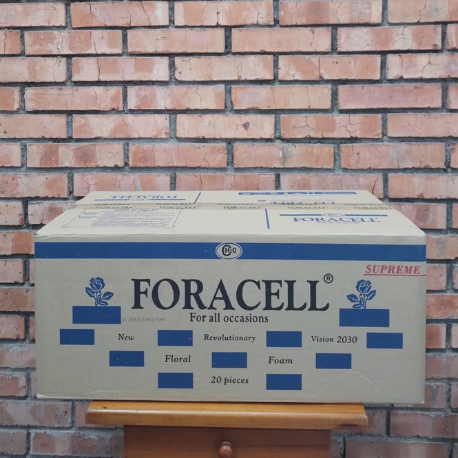 Jual Floral Foam Basah Foracell Supreme/Setara dengan Floral Foam Aspac ...