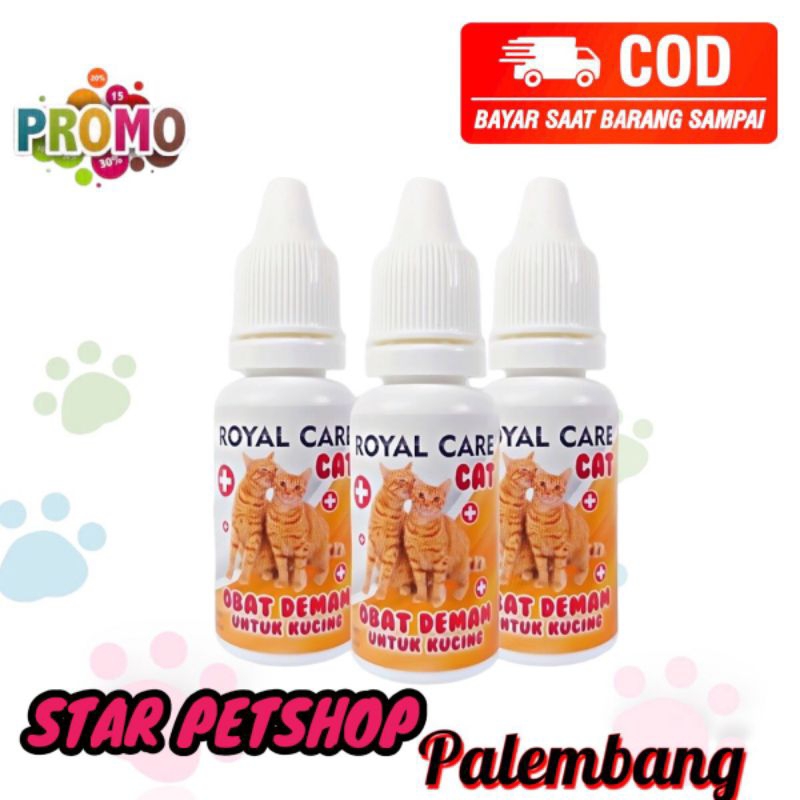 Jual Obat Kucing DEMAM ROYAL CARE 10ml | Shopee Indonesia