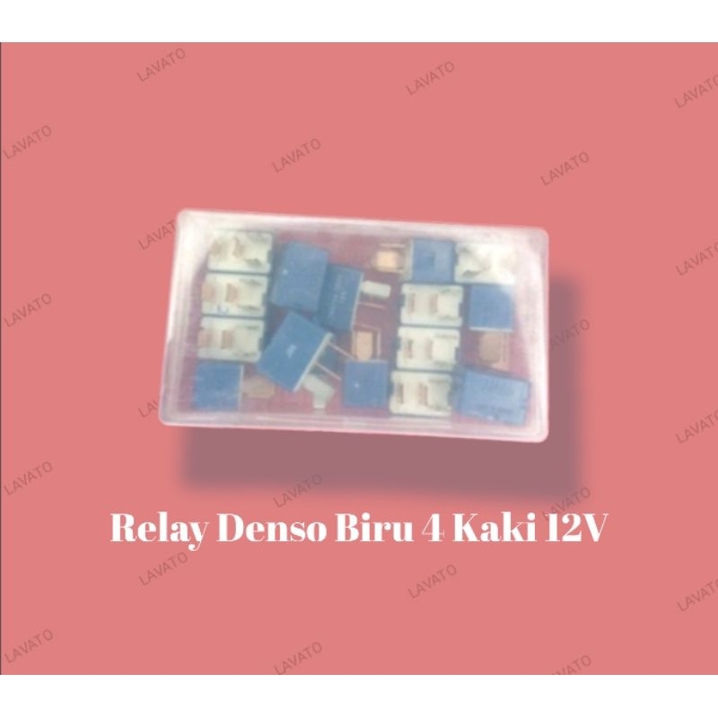 Jual Relay Denso Biru 4 Kaki 12V (1pcs) | Shopee Indonesia