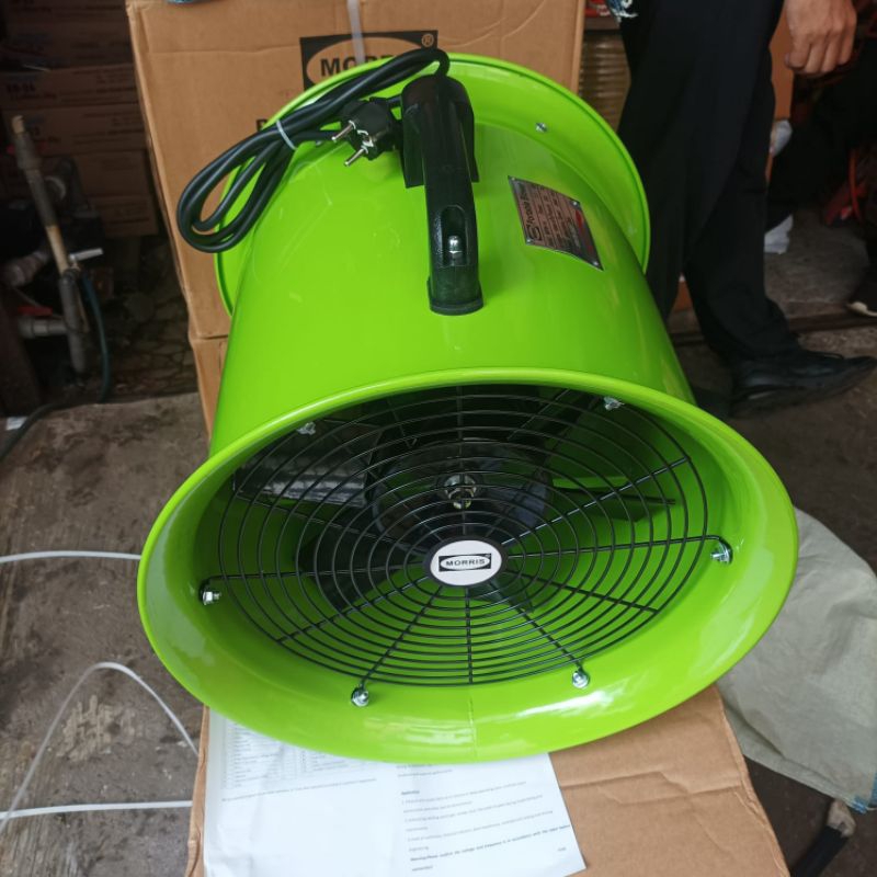 Jual kipas blower 12 inch ventilator fan portable Morris | Shopee Indonesia