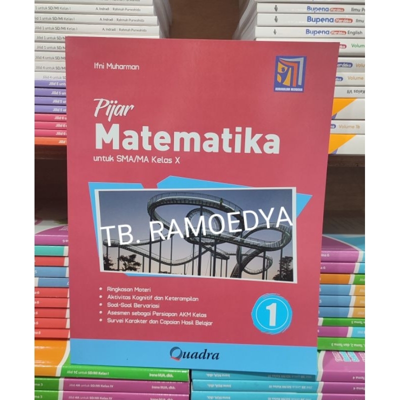 Jual Buku Pijar Matematika SMA/MA kelas X Kurikulum Merdeka Quadra | Shopee Indonesia
