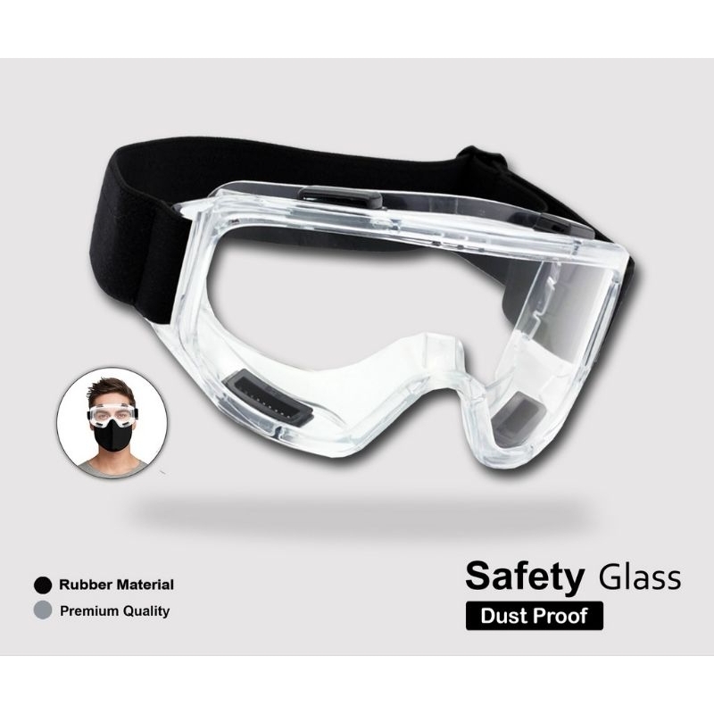 Jual Kacamata Safety Proyek Anti Debu - Kacamata Las - Kacamata Proyek ...