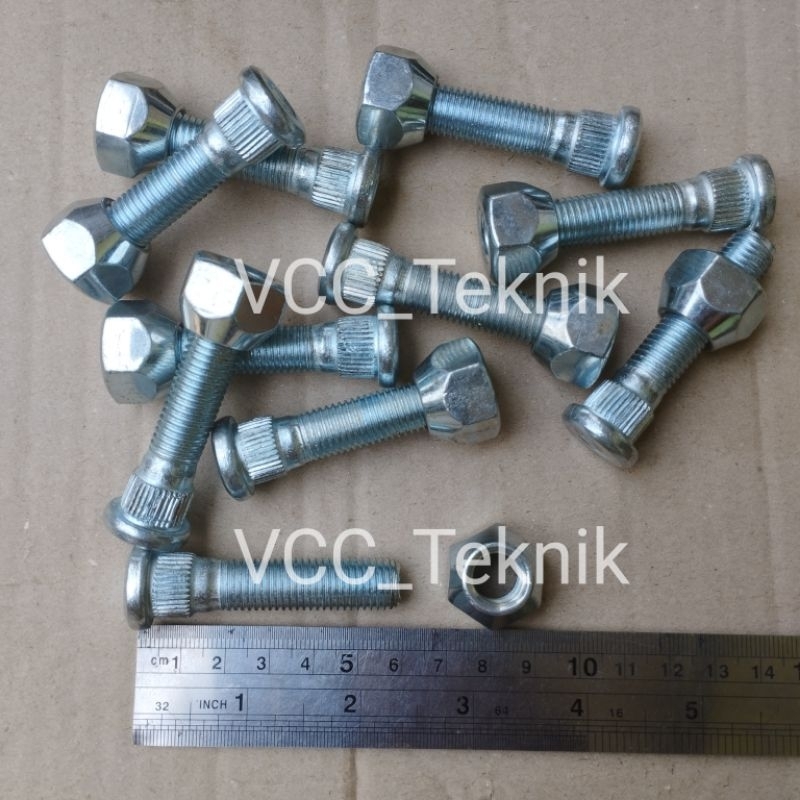 Jual Baut Roda mobil 6cm | Shopee Indonesia