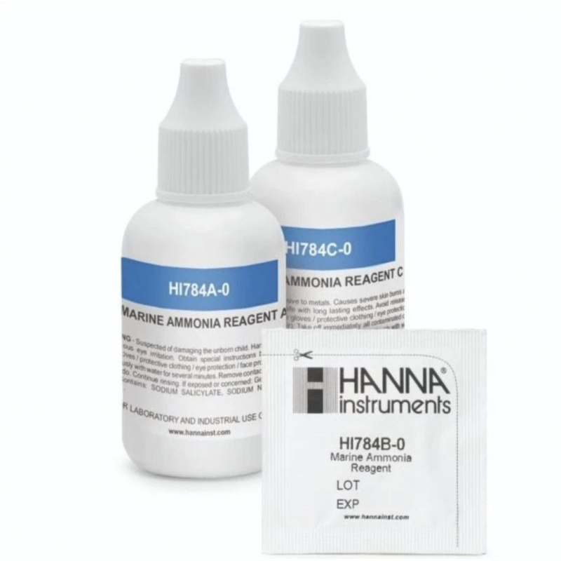 Jual Hanna Hi784-25 Marine Ammonia Reagent -25 Test | Shopee Indonesia