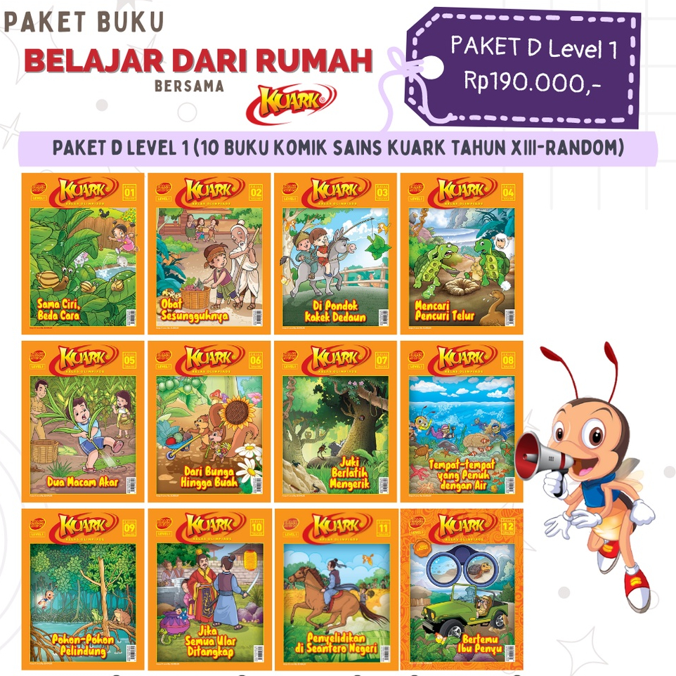 Jual KUARK - Paket Belajar dari Rumah Bersama Kuark semua level - Paket ...