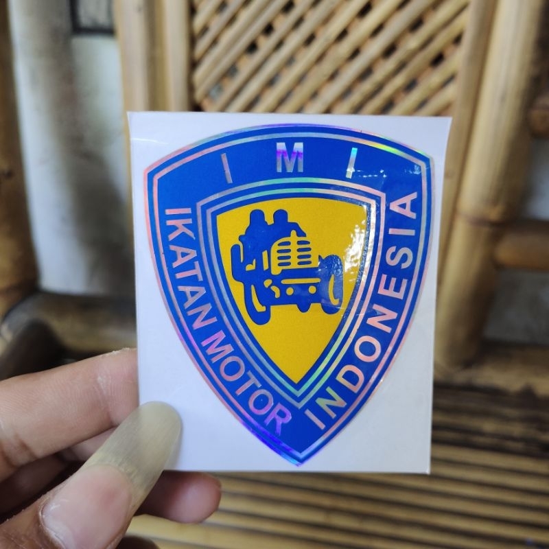 Jual stiker cuting logo IMI ikatan motor indonesia | Shopee Indonesia