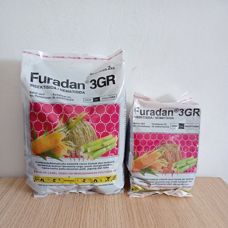 Jual Furadan original insektisida furadan 1kg 2Kg | Shopee Indonesia