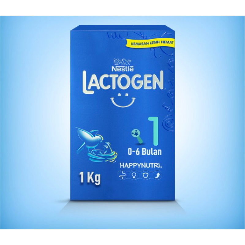Jual LACTOGEN 1 Susu Formula 0-6 bln Box 1Kg | Shopee Indonesia
